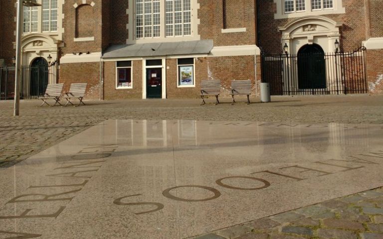 Homomonument aan de Keizersgracht in Amsterdam